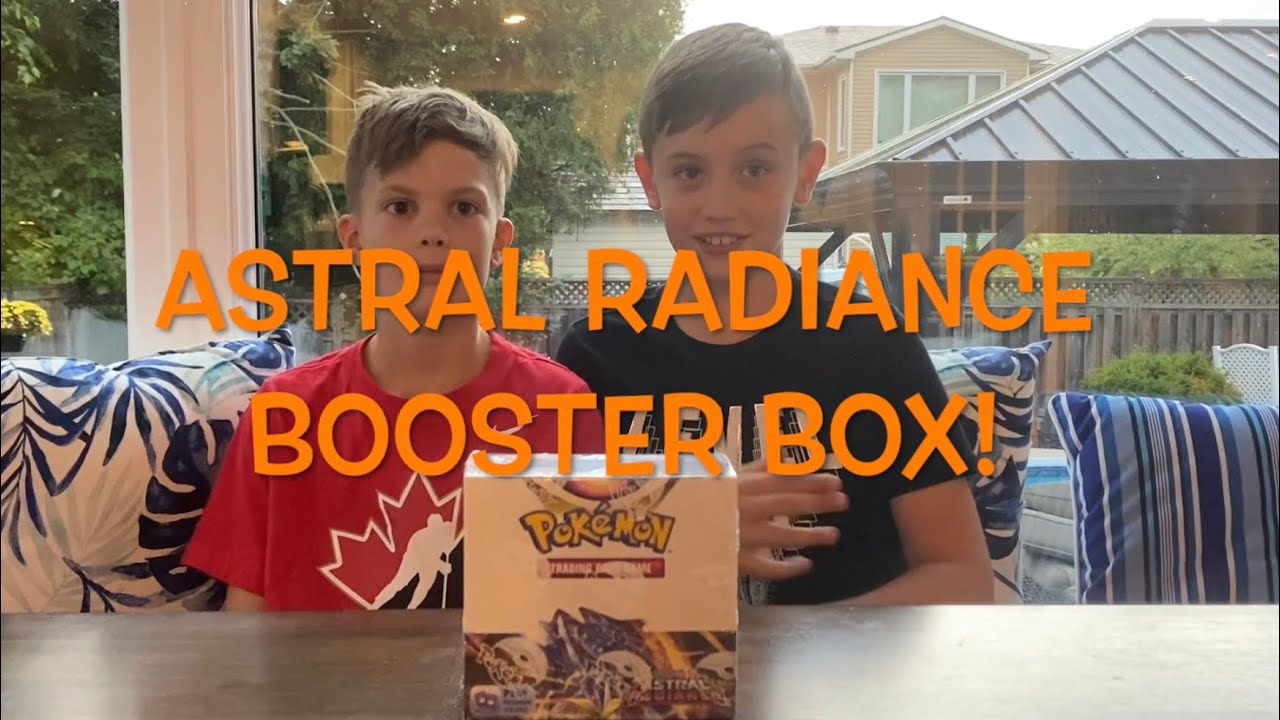 Astral Radiance Booster Box Opening! - YouTube