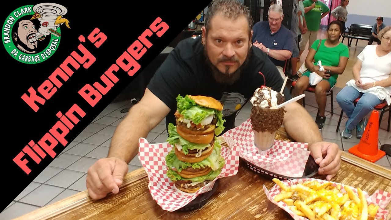Kenny's Flippin Burger 5LB Challenge | Burger, Chili Cheese Fries and ...
