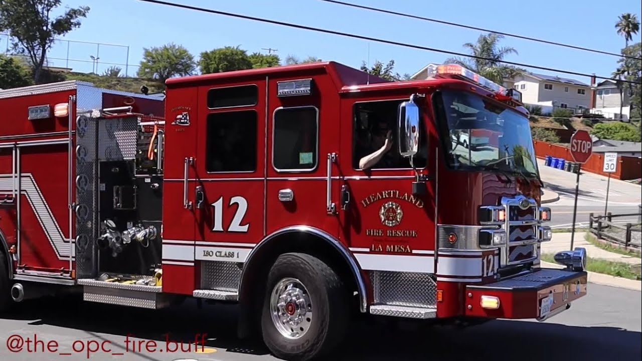 Heartland Engine 12 responding - YouTube