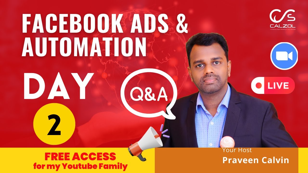 Q & A - Facebook Ads & Automation - DAY 2 - YouTube