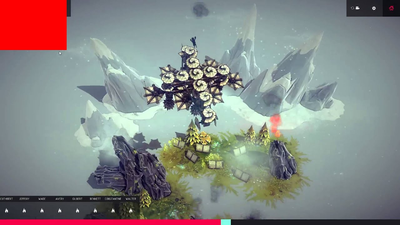Besiege: All levels, one flying machine - YouTube