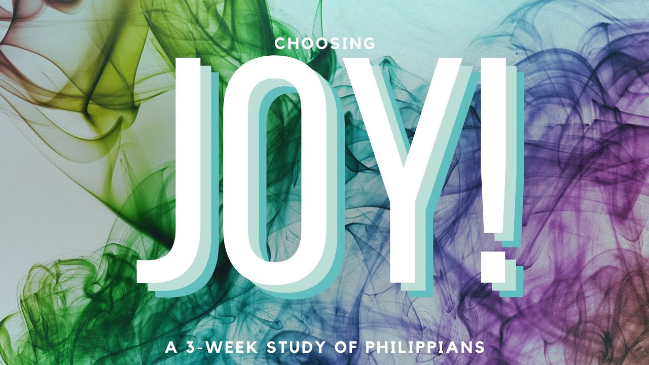 Choosing Joy (Week 1) - YouTube