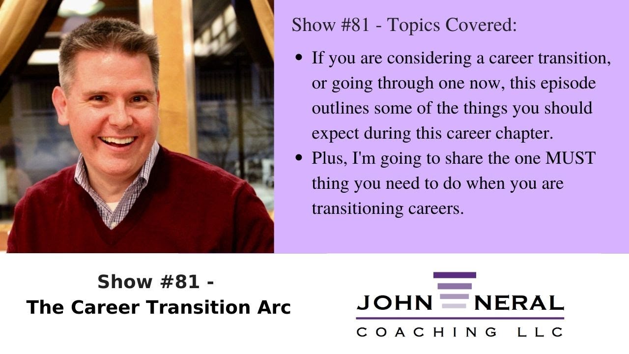 Show #81 - Your Career Transition Arc - YouTube