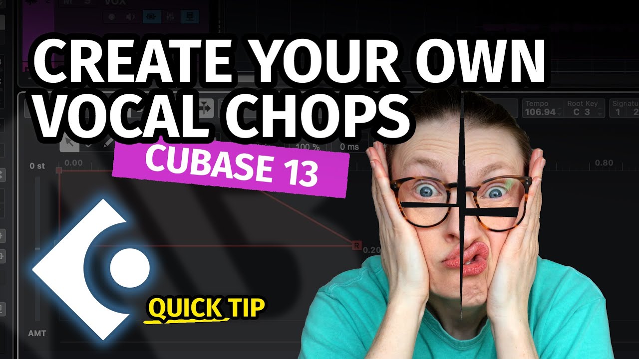 HOW TO MAKE VOCAL CHOPS (2 easy ways) | Quick Tip Cubase 13 - YouTube