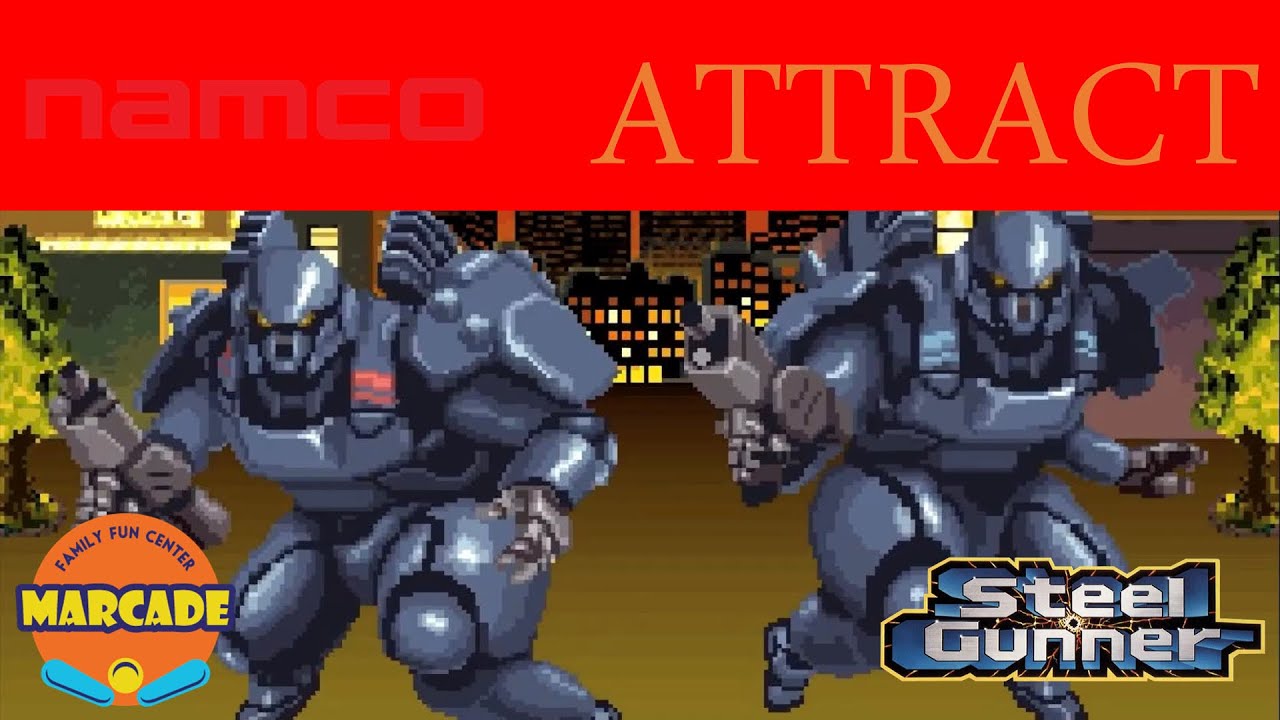 Steel Gunner - Attract Mode - YouTube