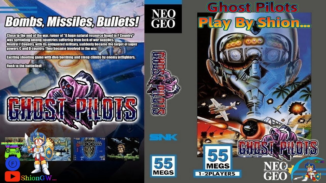Ghost Pilots (ARCADE) - (SHION) [FULL GAMEPLAY!!!] 😄🐲🎮🇵🇹 - YouTube