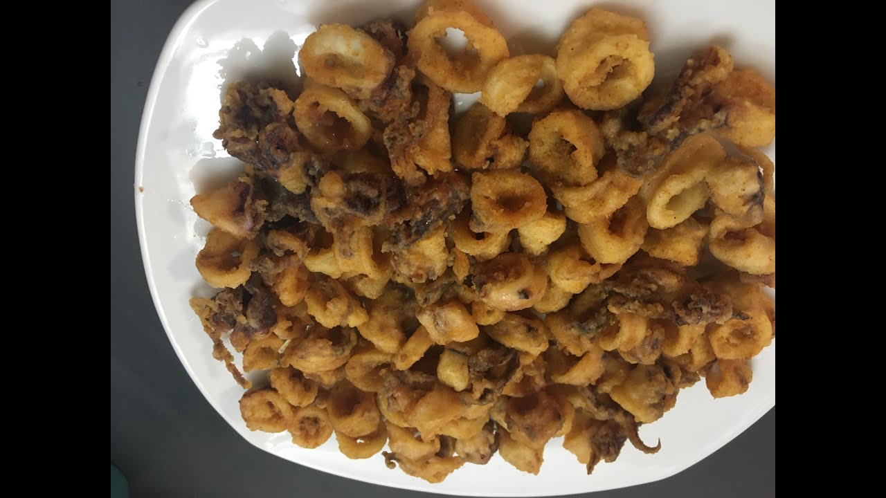 RECEITA FACIL Lulas fritas - YouTube