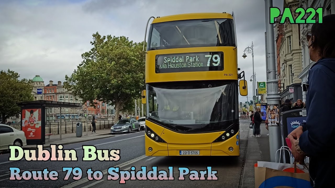 Dublin Bus | Route 79 (Aston Quay to Spiddal Park) | FULL Route Visual ...