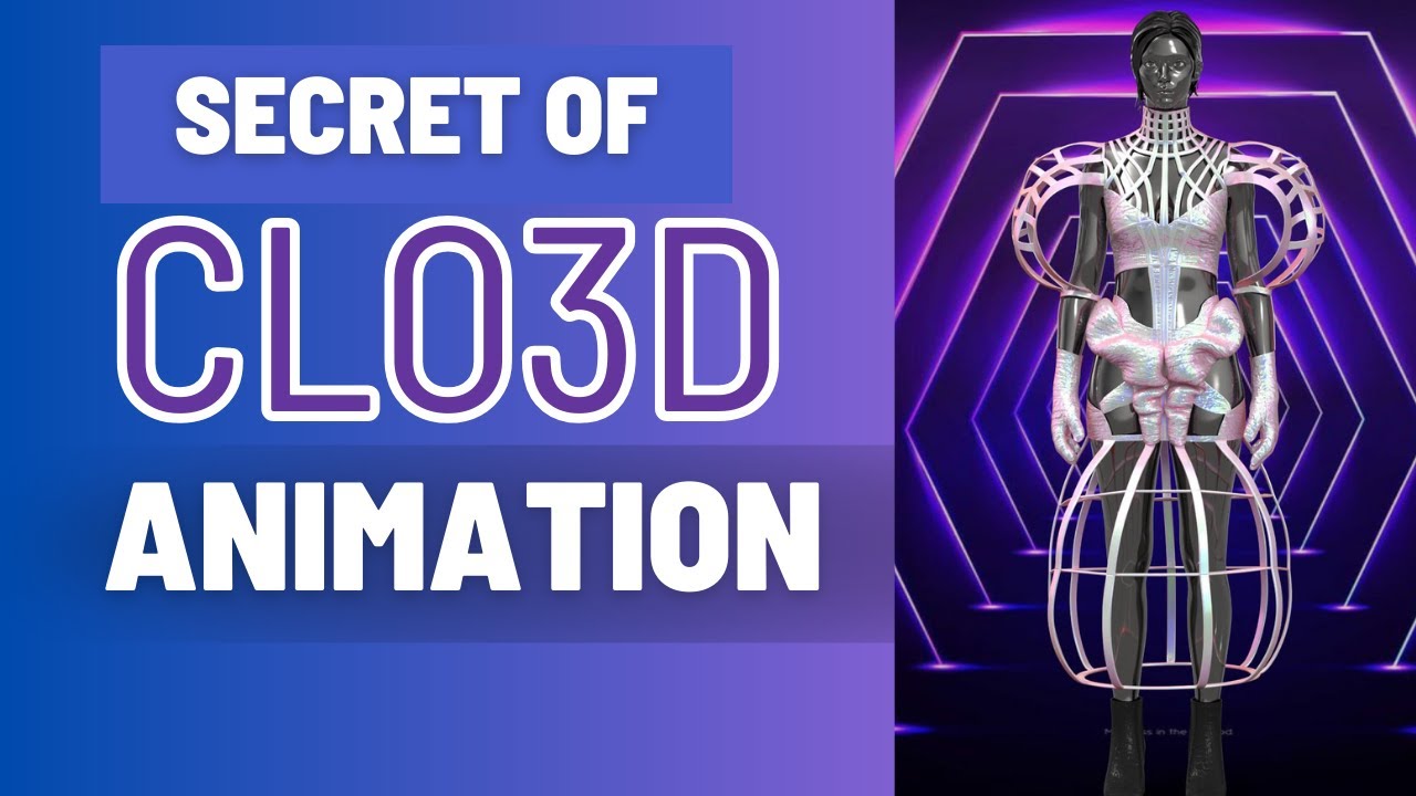 Master Clo3D Digital Fashion Animation in 3 Minutes! - YouTube
