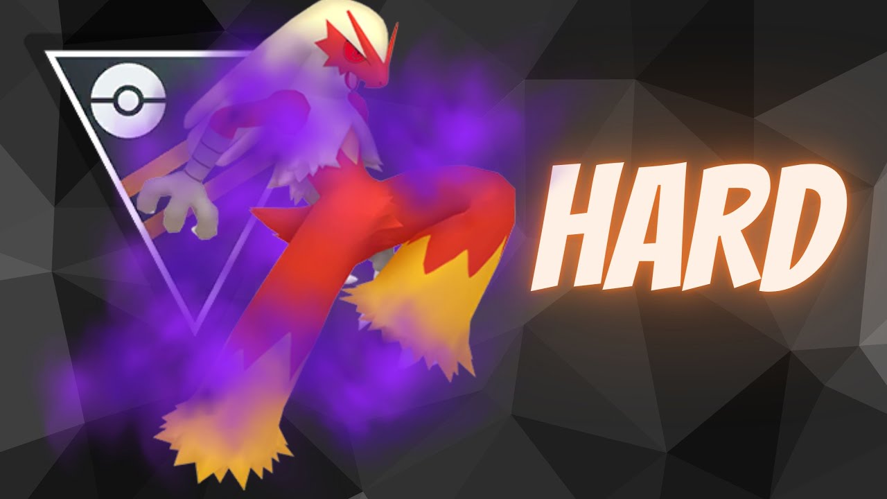 BLAZIKEN SHADOW HARD NA ULTRA LIGA POKEMON GO - YouTube
