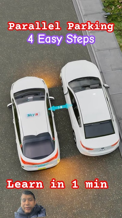 Parallel Parking Lesson | parallel parking tutorial: 4 steps - YouTube