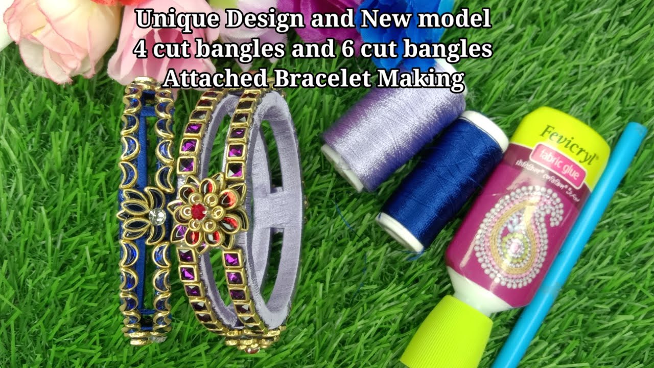 2 layer Bracelet Making for Flat 4 cut and 6 cut bangles making for new ...