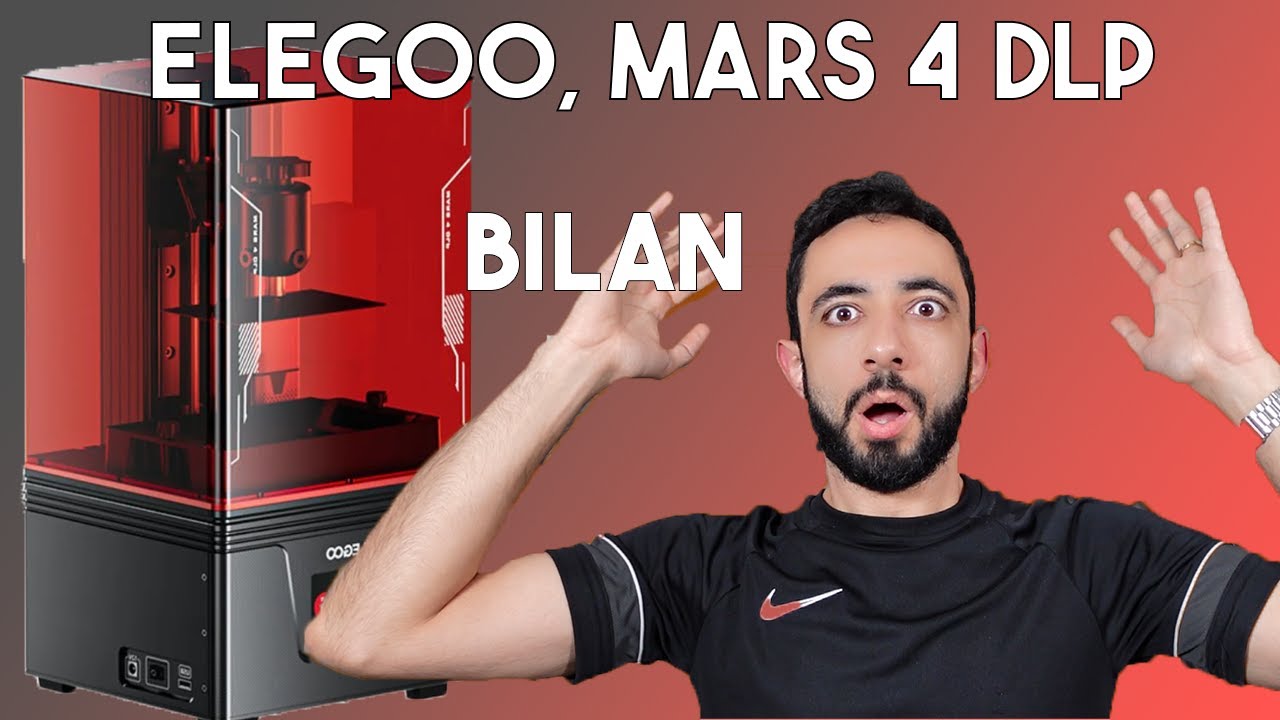2K DLP VS 8K LCD - Elegoo mars 4 DLP - Bilan - YouTube