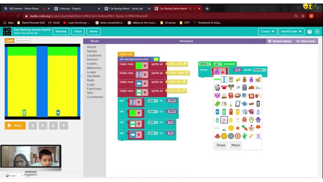 Our QtPi students Ambassador Namit's FB Live Session - YouTube