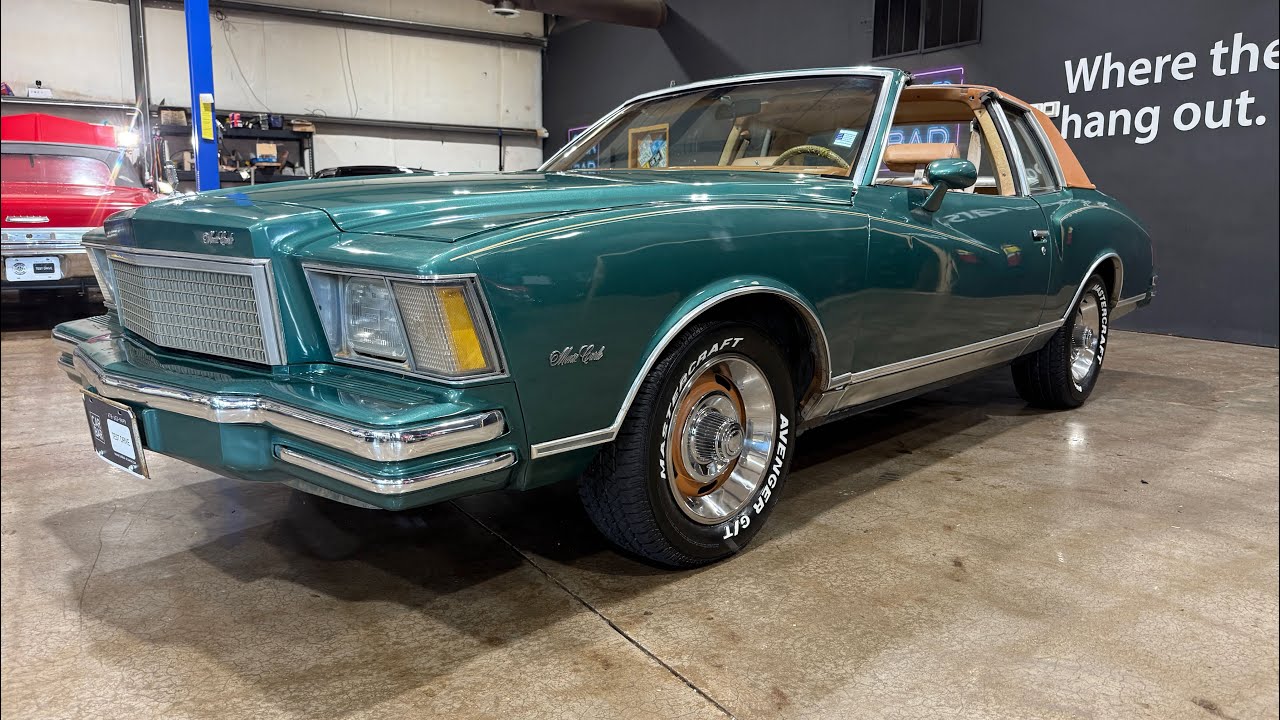 For Sale 1978 Chevy Monte Carlo T-Top $14,995 Nationwide Shipping & Financing Available - YouTube