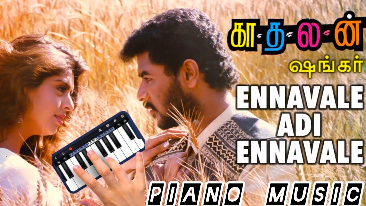 Ennavale Adi Ennavale Song Piano Music | Kadhalan | Prabhu Deva | Nagma ...
