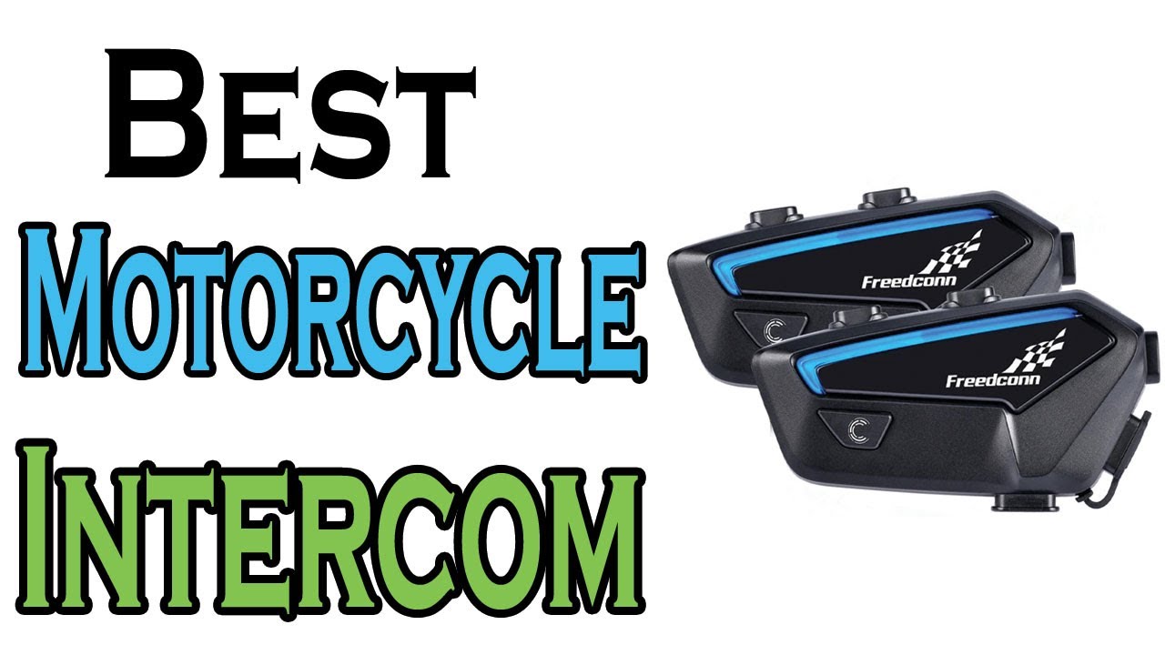 TOP 5 BEST Motorcycle Intercom Review 2025 - YouTube