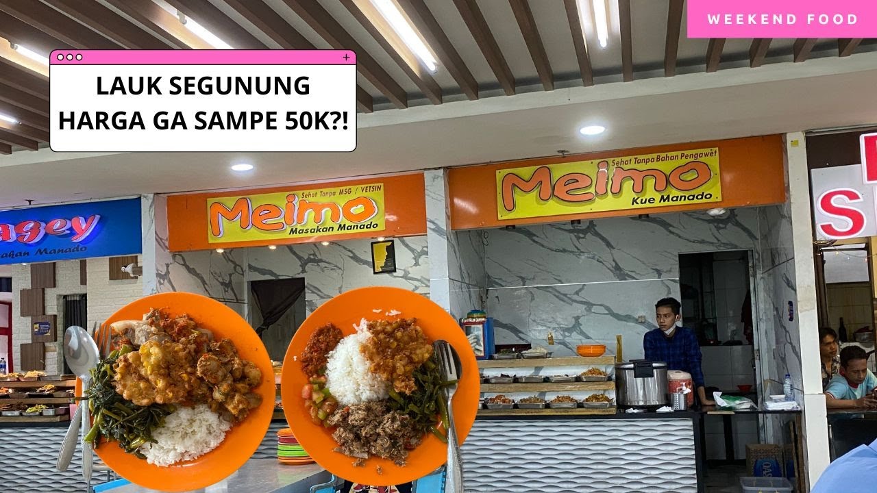 AYCE BABI HARGA PORSIAN | MEIMO MASAKAN MANADO - YouTube