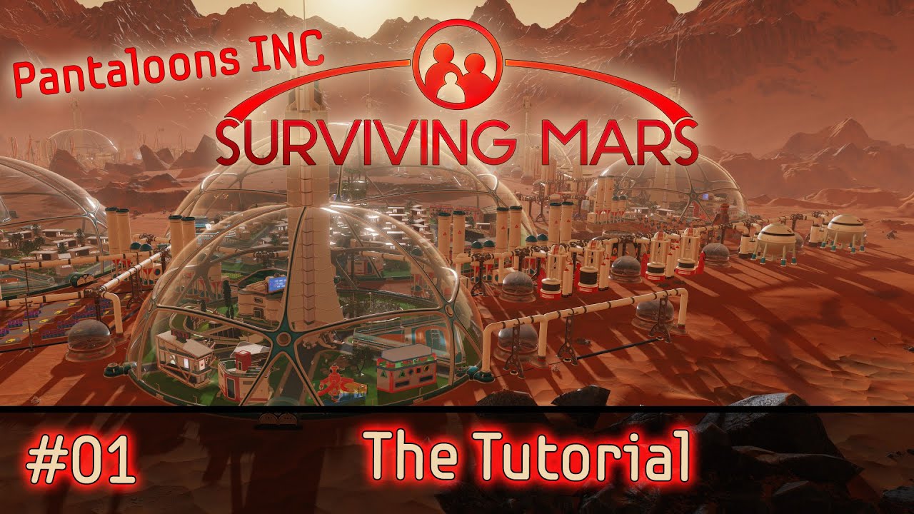 Surviving Mars #01 - Tutorial 1 (Naming the drones) - YouTube