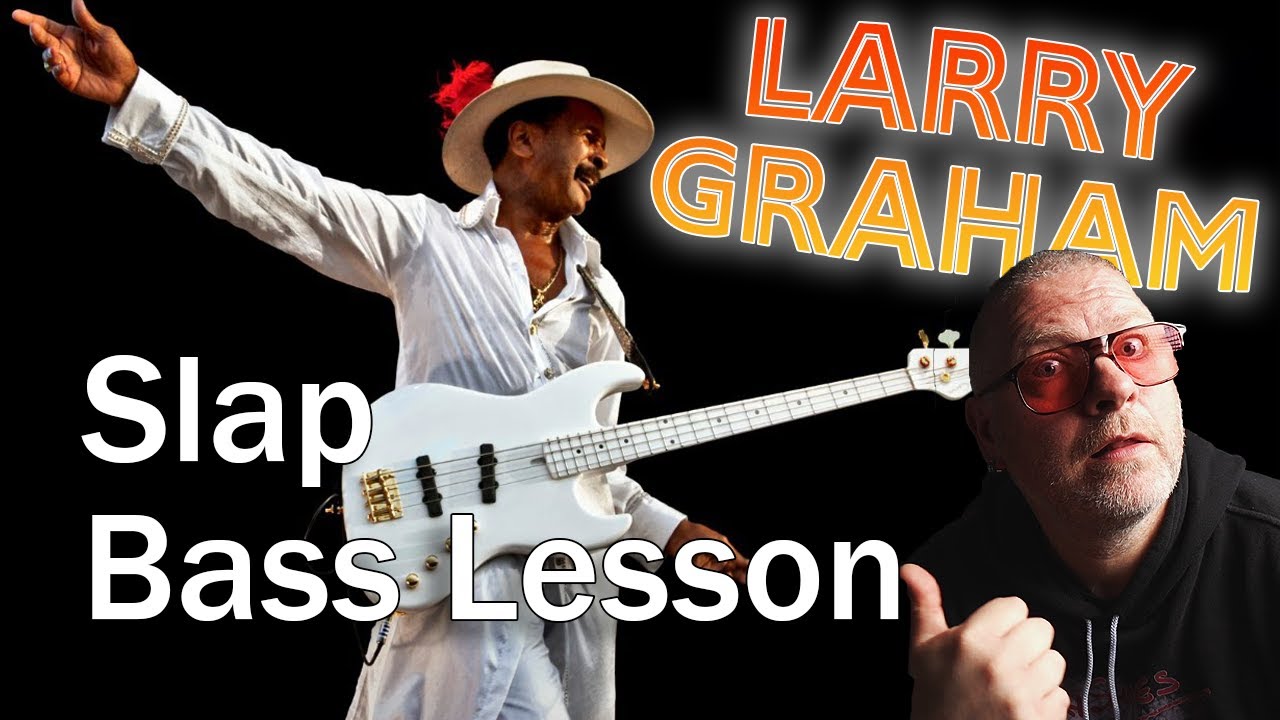 Slap Bass Library Lick 3 - Larry Graham lick tutorial - YouTube