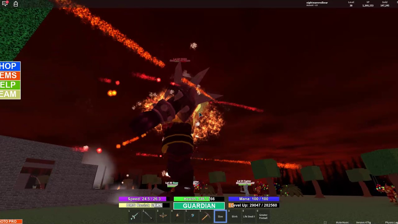 Roblox Field Of Battle: Boss Battle with a Demon - YouTube