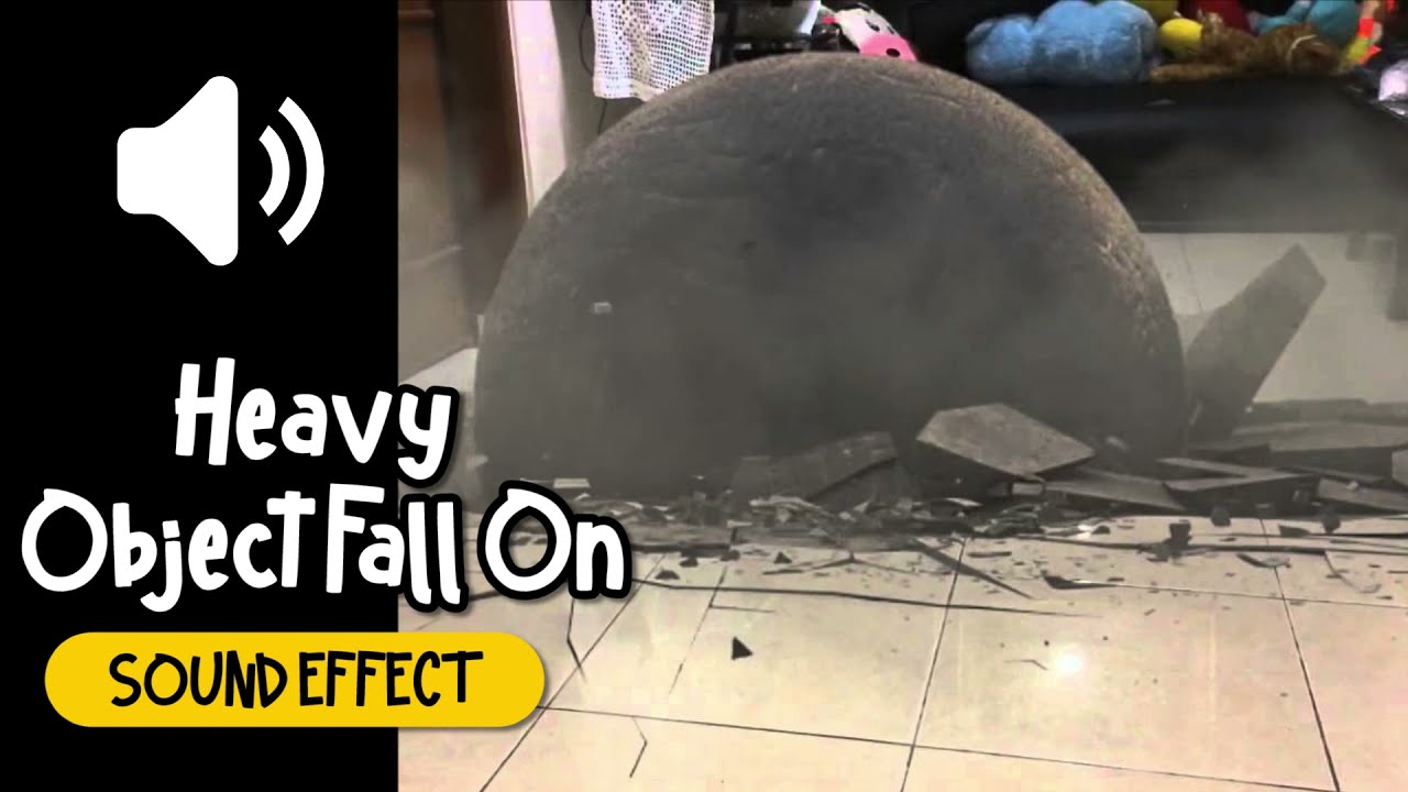 Heavy Object Fall On Sound Effect | 重物掉落 撞擊 音效 (High Quality) - YouTube