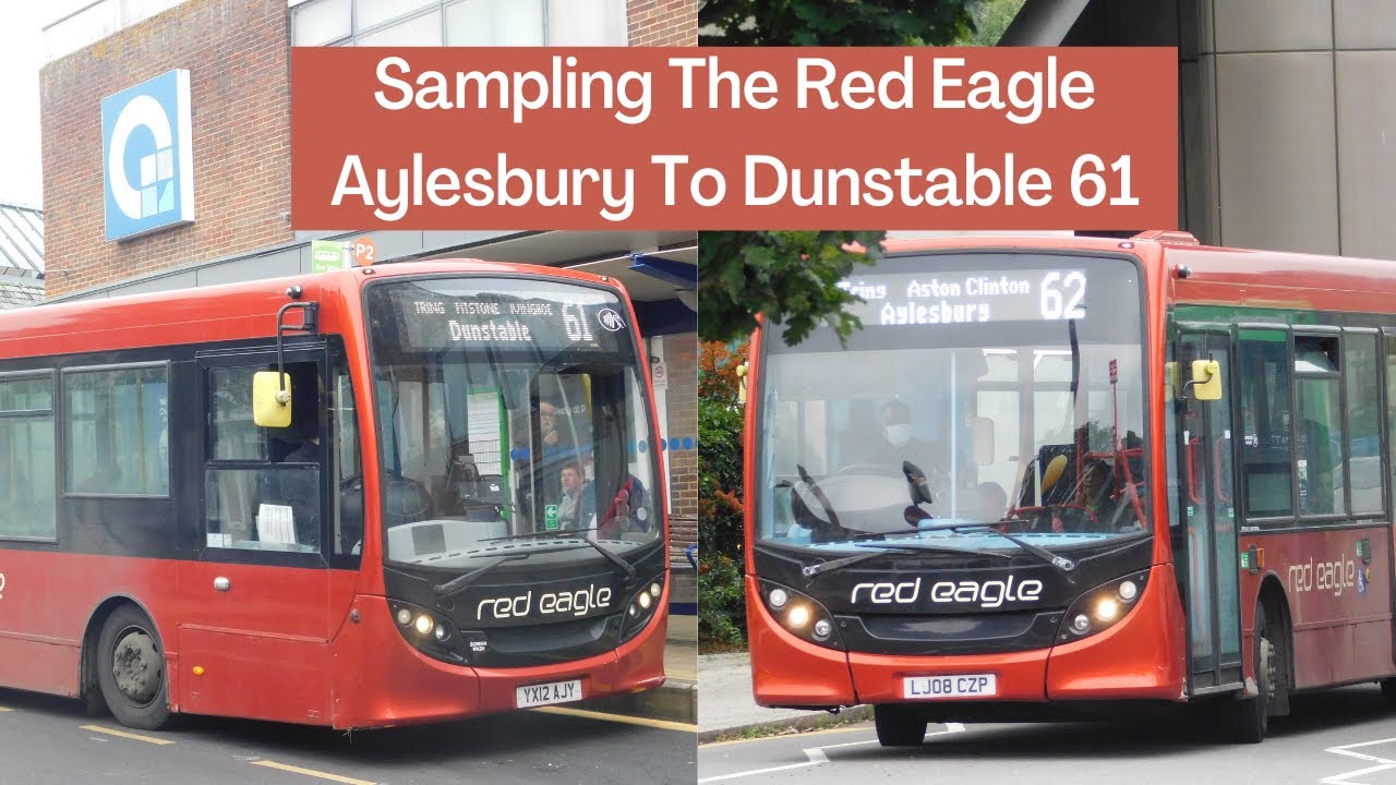 Sampling The Aylesbury To Dunstable 61 Bus Service | Red Eagle Buses ...