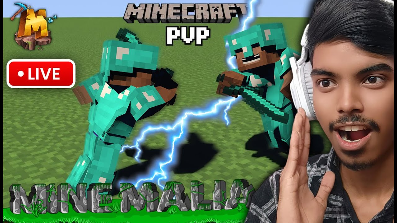 Minecraft Java PVP With Subscriber | Live Stream🔴 Join Now - YouTube