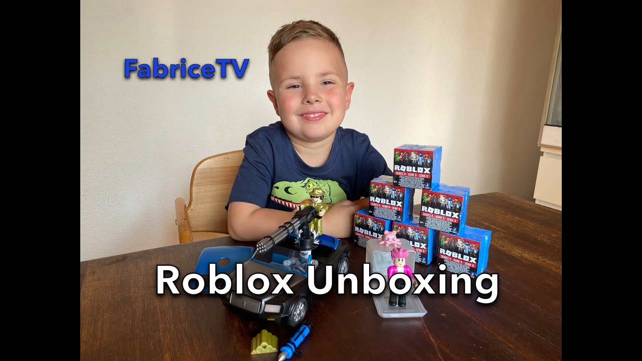 Roblox Serie 9 - Unboxing - FabriceTV - YouTube