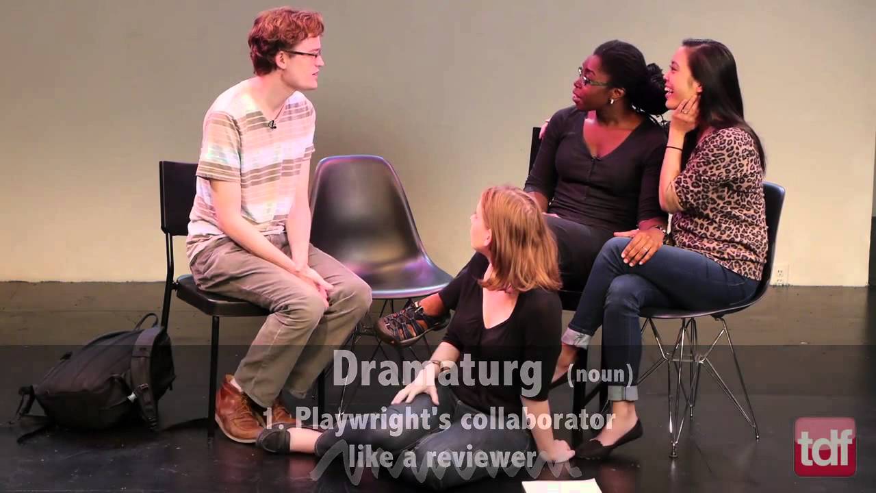 Dramaturg -- TDF's Theatre Dictionary - YouTube
