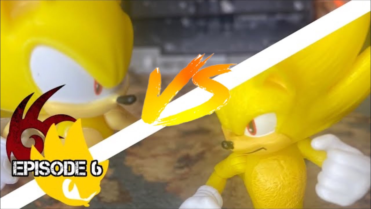 Super Sonic Showdown - The adventures of sonic and shadow - stop motion ...