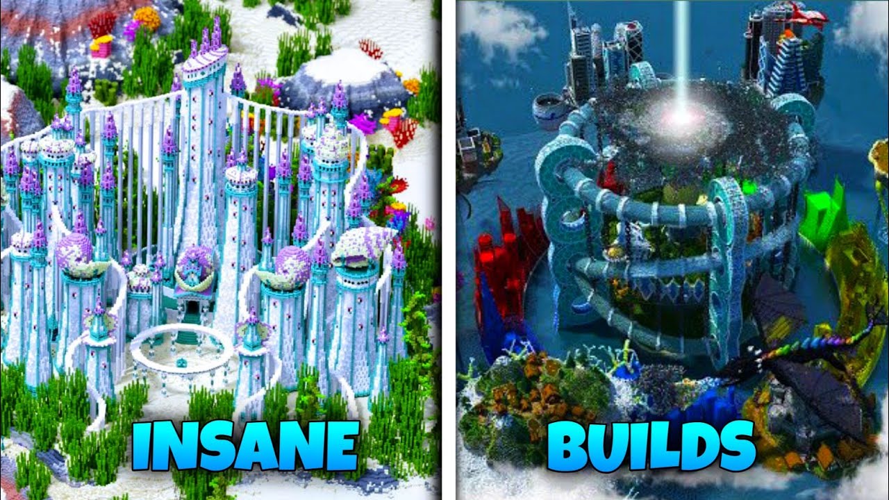 Top 10 Most INSANE Minecraft Builds Ever ! - YouTube