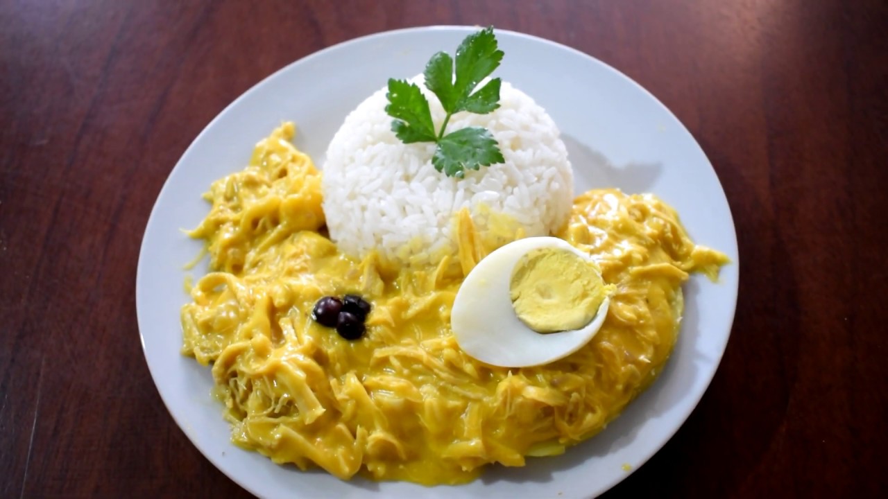 AjÍ De Gallina Peruano Receta Fácil Y Deliciosa Youtube