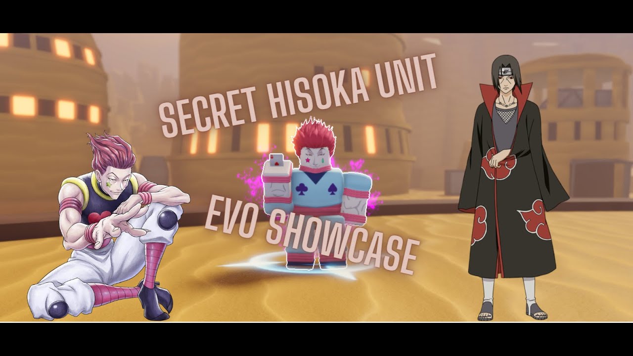 Showcasing Hisoka (Diddy) Secret Evo Special Tower Defense.... - YouTube
