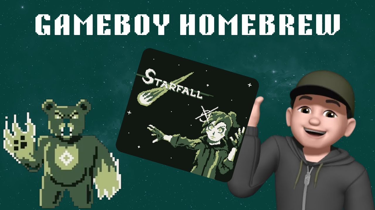 Gameboy Homebrew | Starfall by AstroPunk Studio - YouTube