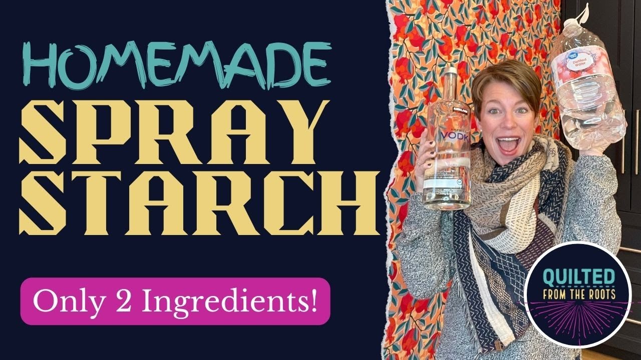 Homemade SPRAY STARCH Recipe! SAVE MONEY!! 💵💰Get the results you want ...