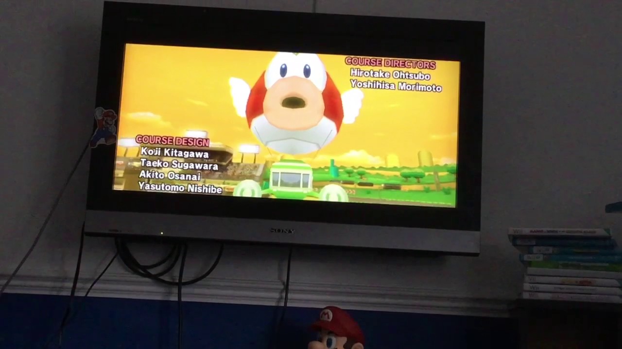Mario Kart Wii Ending Credits Reuploaded - YouTube