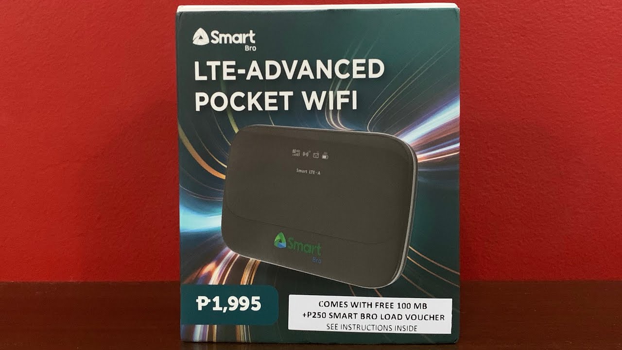 SMART LTE-ADVANCED POCKET WIFI HOTSPOT UNBOXING - YouTube