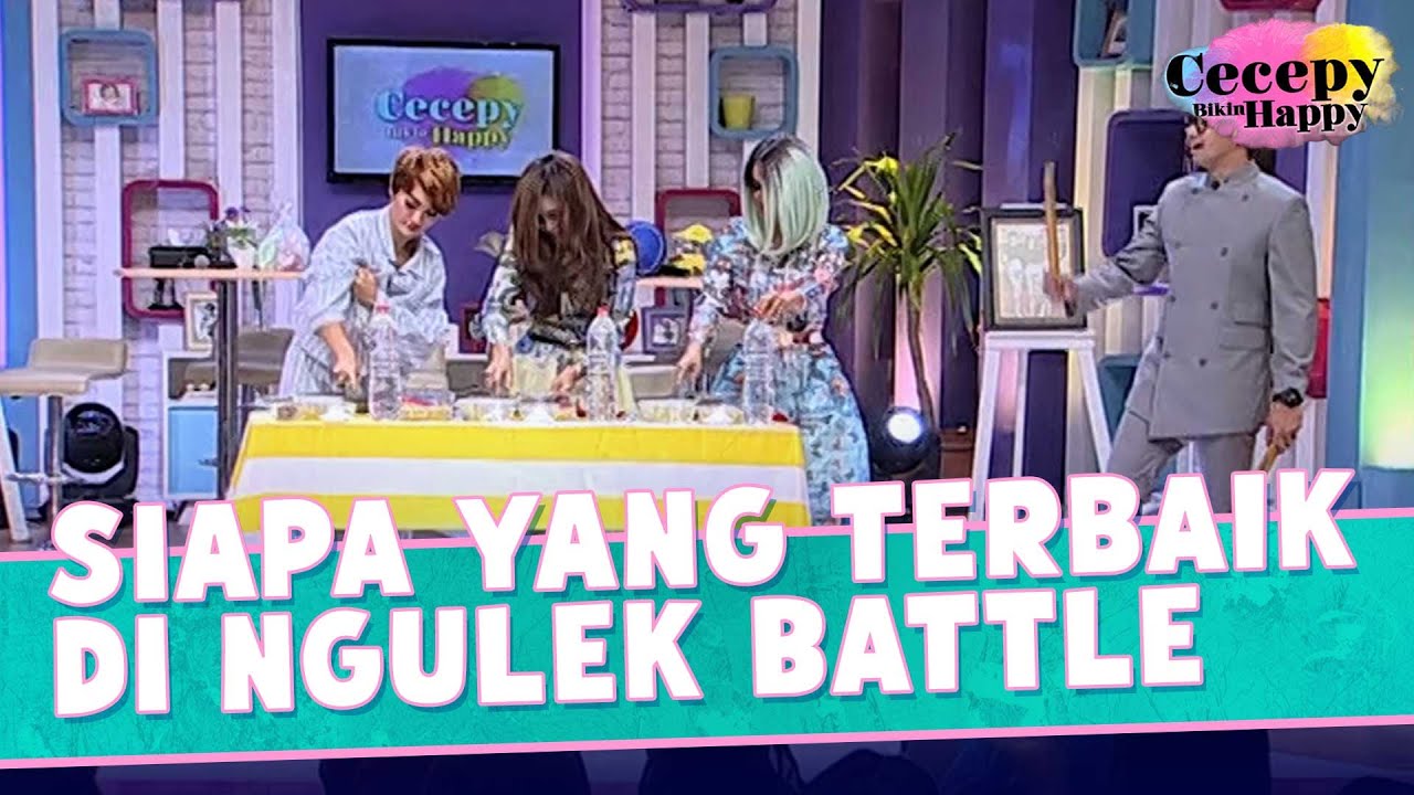 SERU!!! Siapa yang terbaik Ngulek Battle diantara Host Cecepy | CECEPY ...