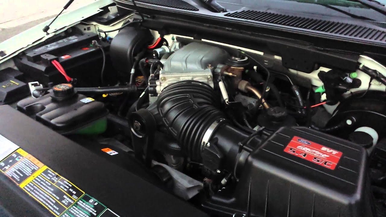 2001 SVT Lightning Supercharger Whine - YouTube