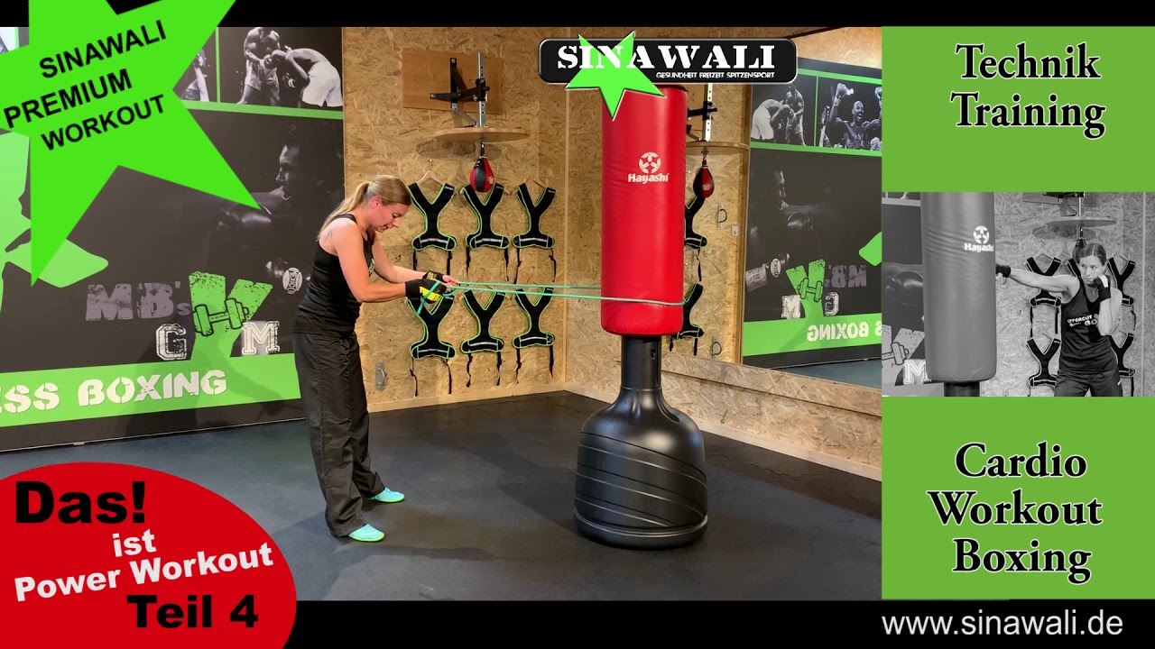 Cardio Workout Boxing - Session 4 - YouTube