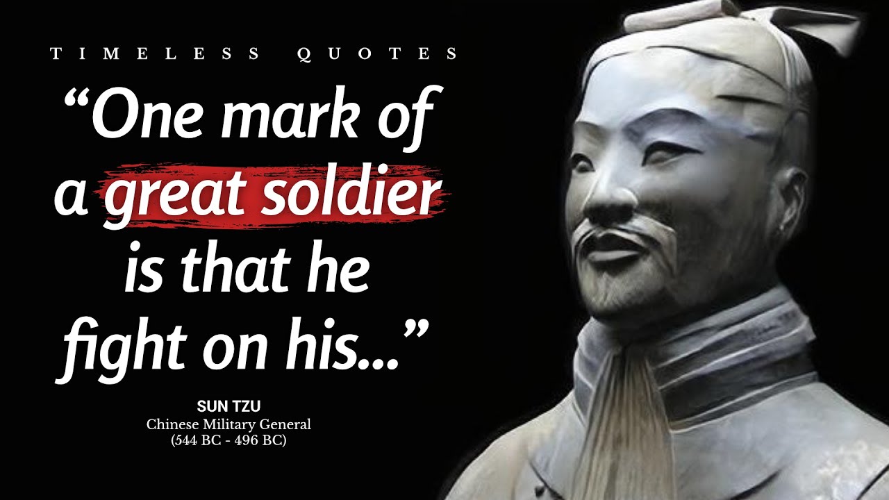 40 Best Sun Tzu Quotes on Art of War, Morale and Life. | Timeless ...
