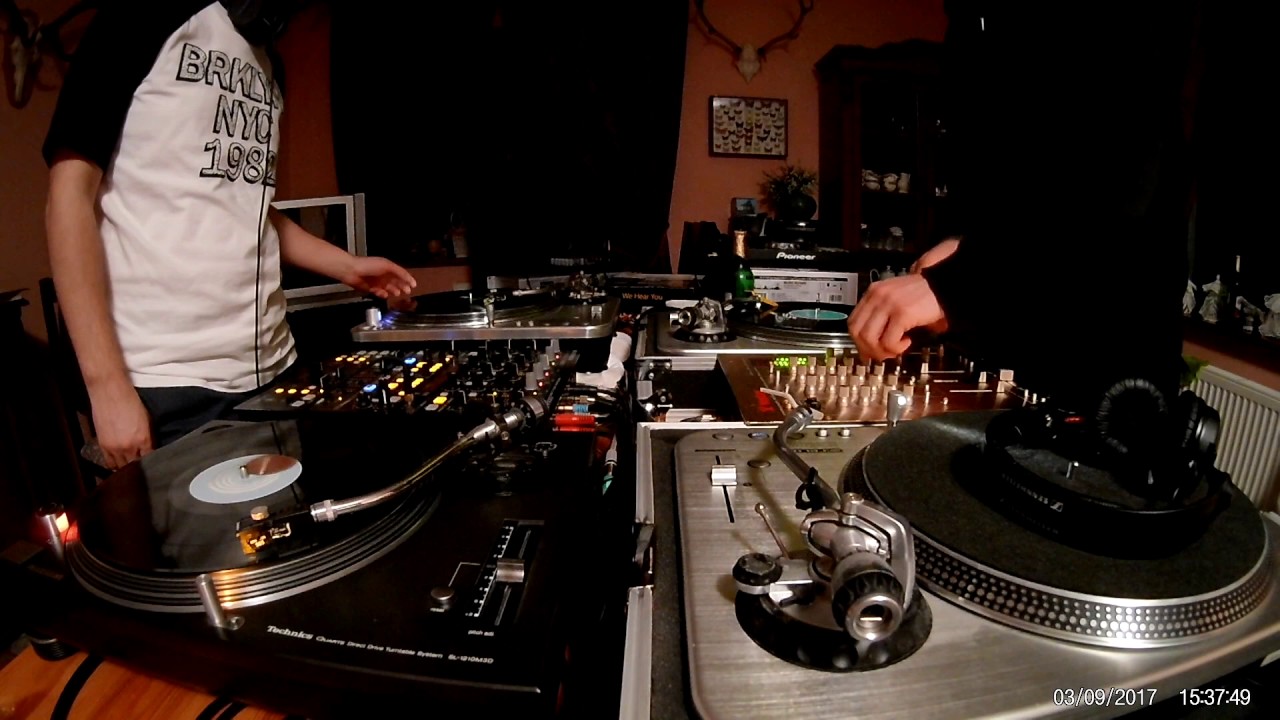 Freestyle DJ session b2b 4 decks - next episode / old school techno ...