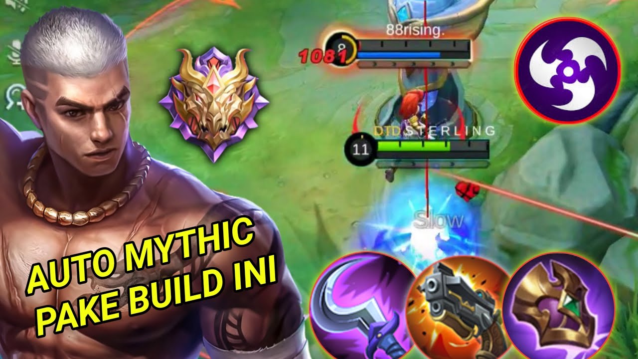 ITEM & BUILD EMBLEM PAQUITO TERBARU | CARA MAIN PAQUITO DI MYTHIC ...