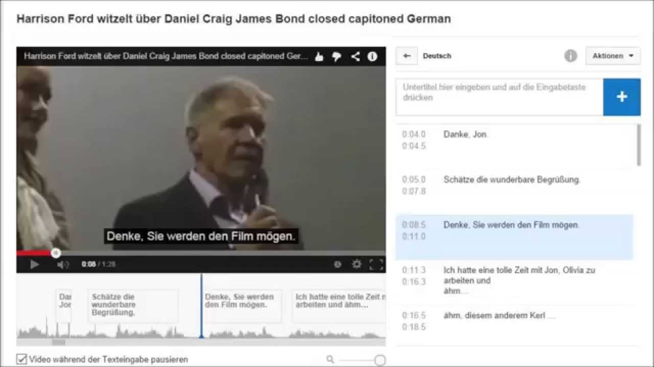 German Transcription, Deutsche Transkription English Subtitle - YouTube