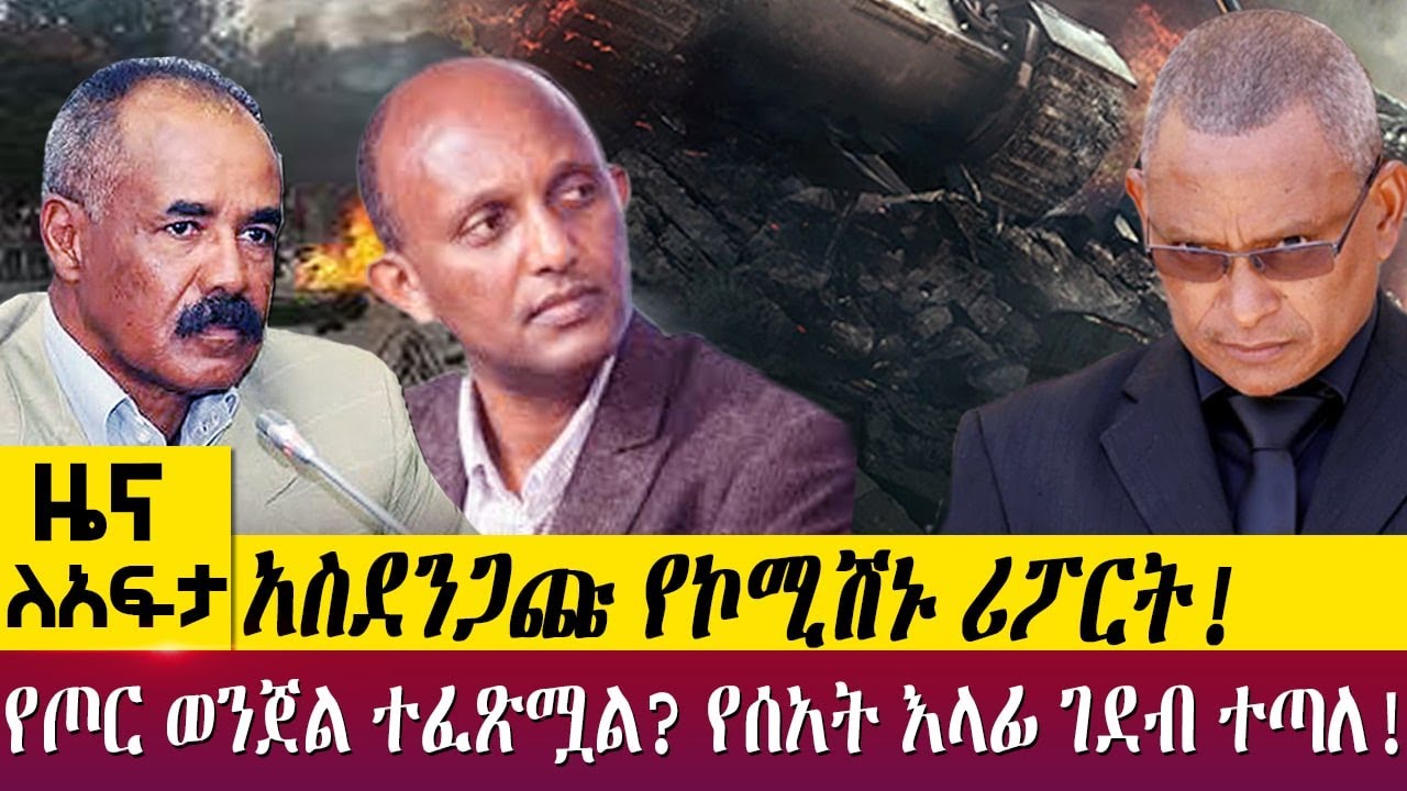 አስደንጋጩ የኮሚሽኑ ሪፖርት! የጦር ወንጀል ተፈጽሟል? የሰአት እላፊ ገደብ ተጣለ! - Zena Leafta ...