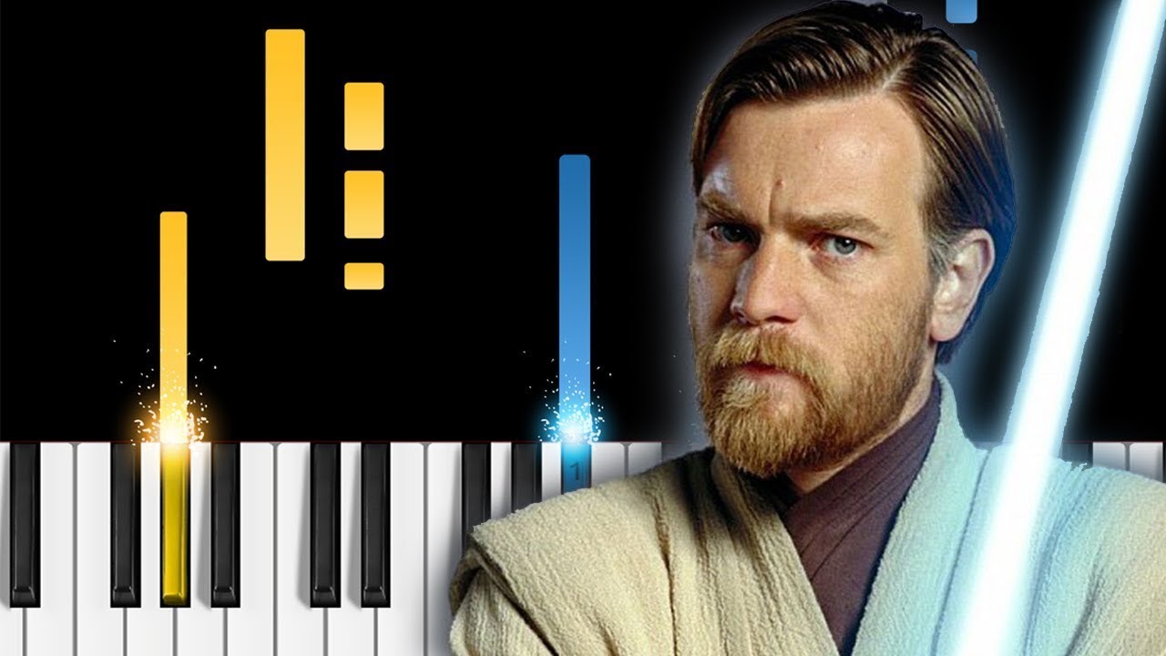 Obi-Wan Kenobi - Main Theme - Piano Tutorial - YouTube