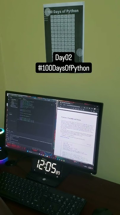Day 2 100daysofpython Codingjourney Pythonlearning Codewithme Programminglife 8458