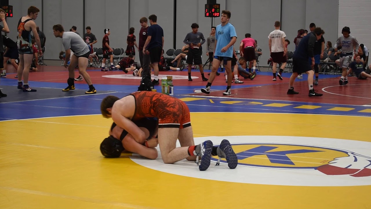 Griffin Smythers Wrestling NHSCA DUALS 2018 - YouTube