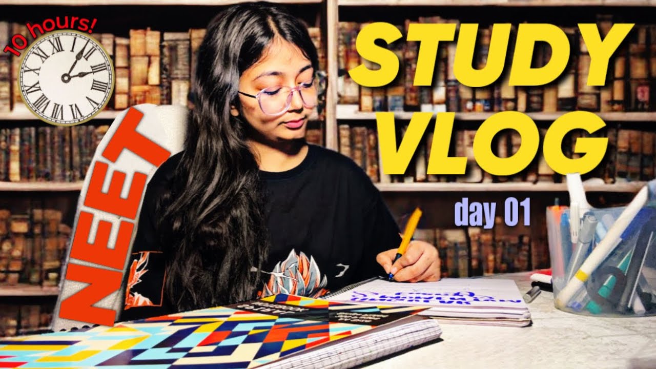 NEET Aspirant Daily Vlog: A Day in My Study Life 🌱 - YouTube